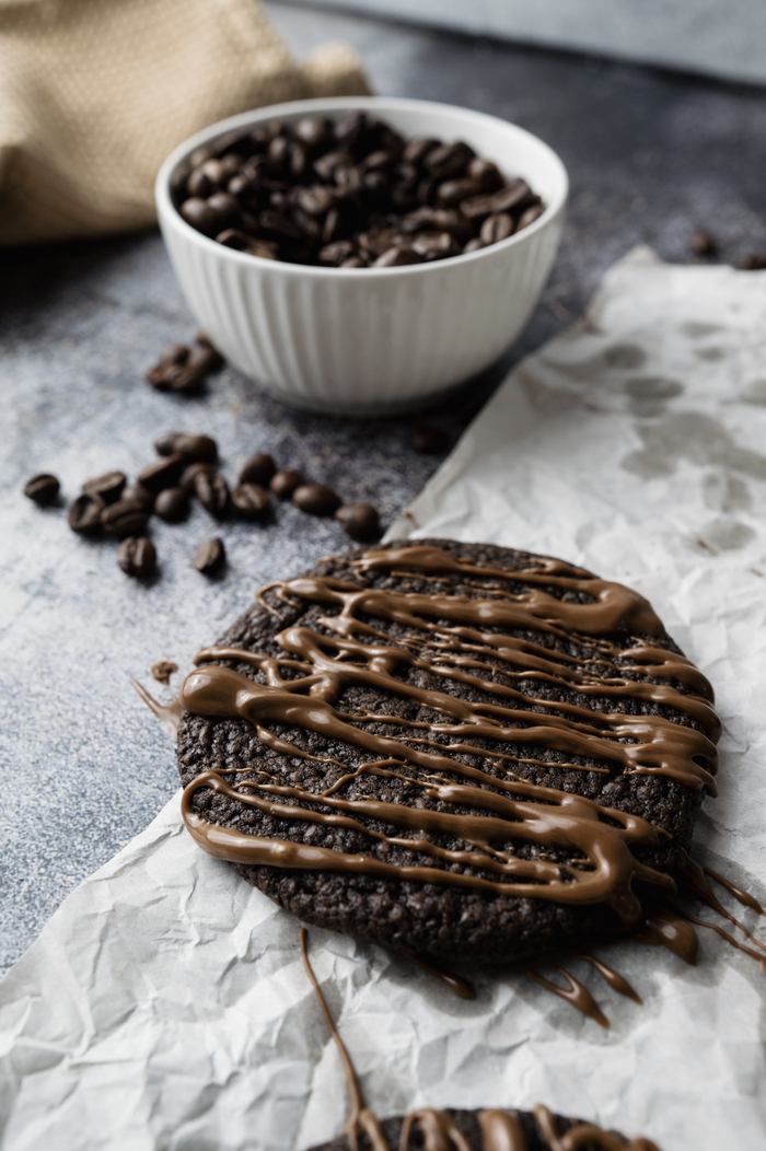Espresso Martini biscuits with BAM chocolate and coffee spread | Recipe